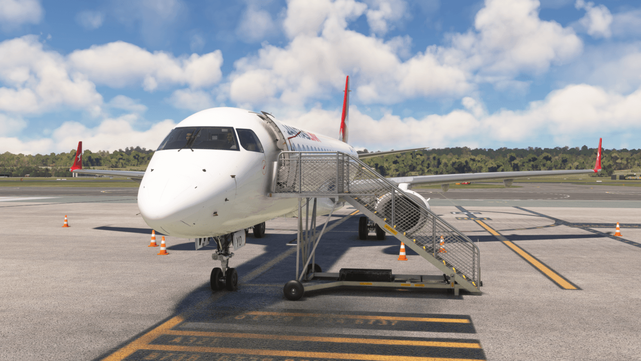 Australian Passenger Stairs GSX Pro Microsoft Flight Simulator ...